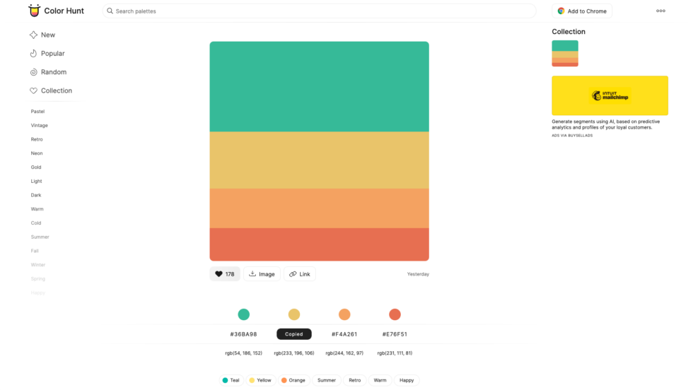 7 of the Best Color Palette Generators - The Noun Project Blog